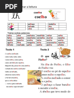 O Meu Caderno de Leitura 2 - Casos de Leitura | PDF