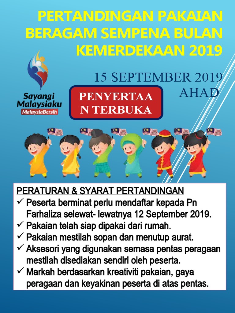 Iklan Pertandingan Pakaian Beragam | PDF