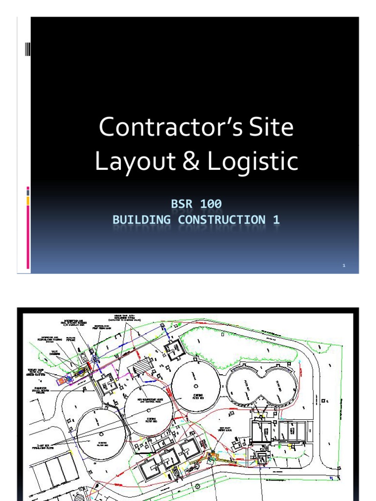 Topic6 Site Layout & Logistic | PDF | Logistics | Economic Sectors