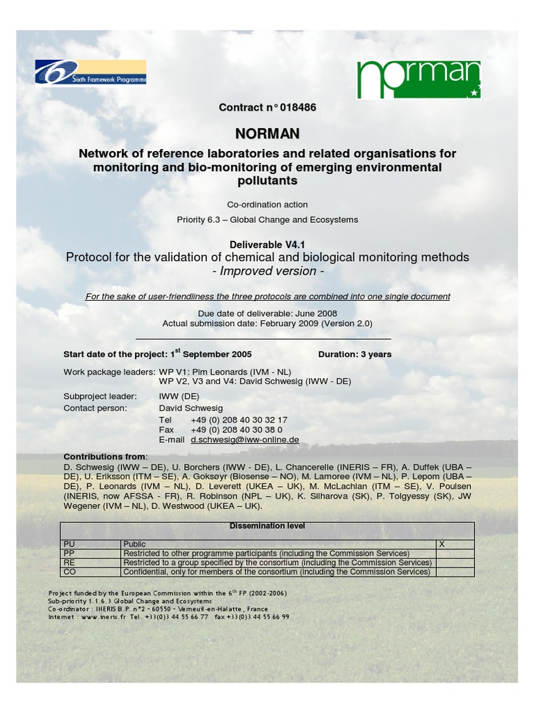 Norman v1 v2 v3 Version 02 Final Feb2009 PDF | PDF | Verification And Validation | Scope ...