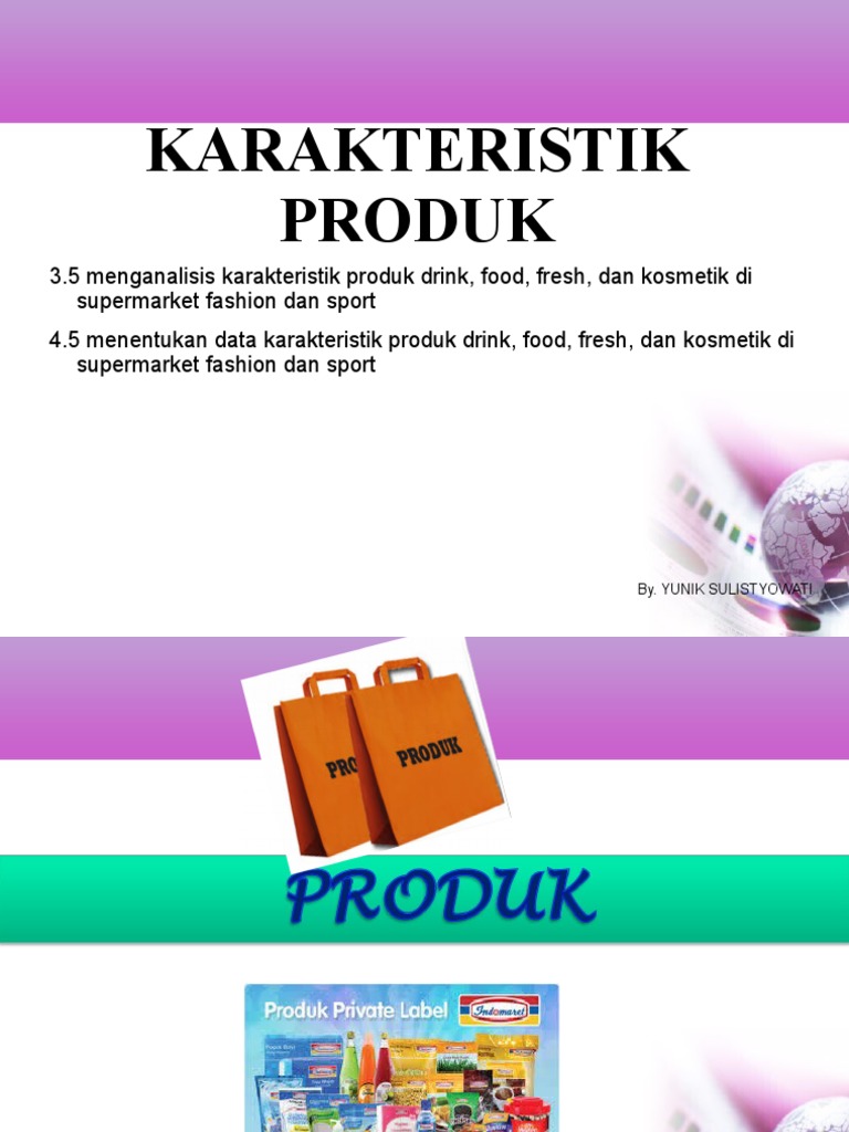 Karakteristik dan Atribut Produk | PDF