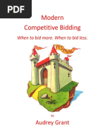 Bridge Bidding Cheat Sheet | PDF | Games Of Mental Skill | Gaming Devices
