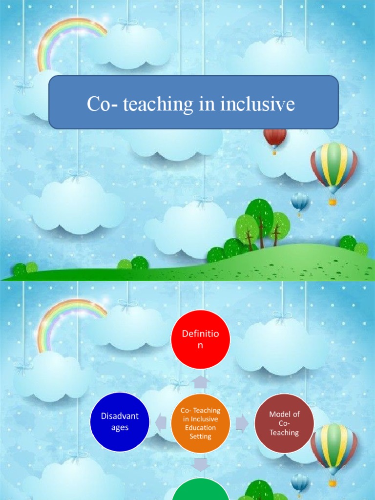 Co Teaching Presentation | PDF | Teachers | Classroom Management