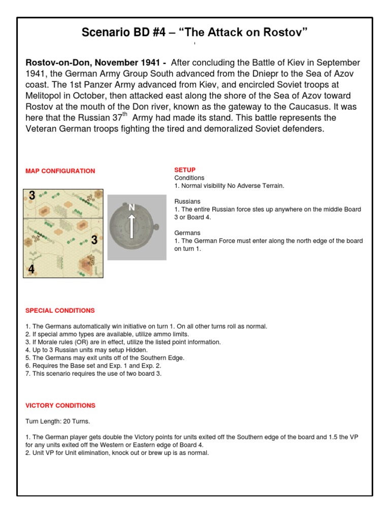 Scenario BD #4 PDF | Download Free PDF | European Theatre Of World War ...