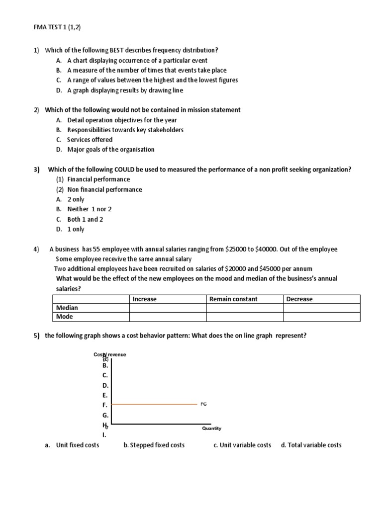 f2 Test 1 | PDF | Sampling (Statistics) | Salary