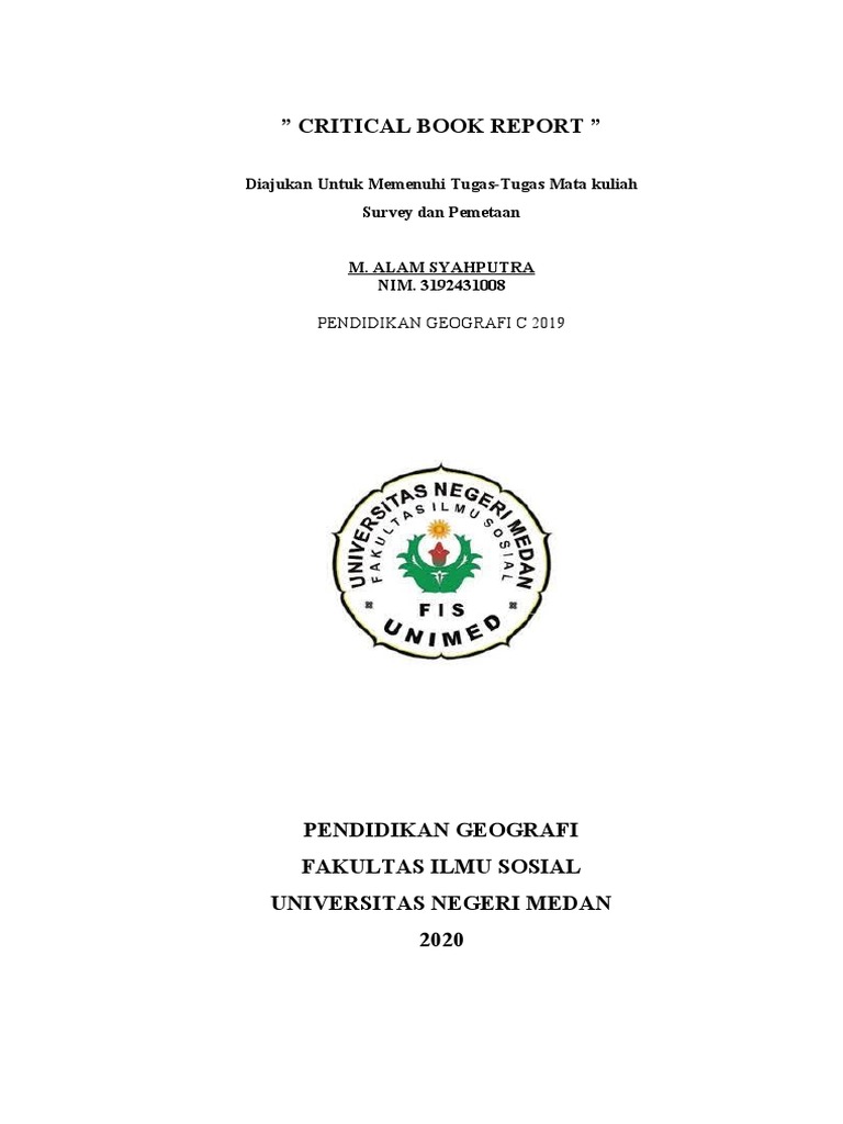 Critical Book Report Surveyy | PDF