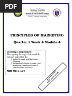 Business Marketing Module 1 - Principles of Marketing and Strategies | PDF | Marketing | Value ...