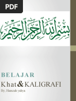 Panduan Kaligrafi Islam untuk Pemula | PDF | Klasik