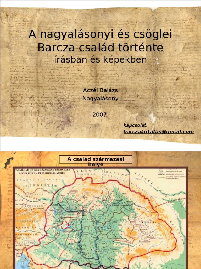 Barcza Family History / Barcza Család Története | PDF