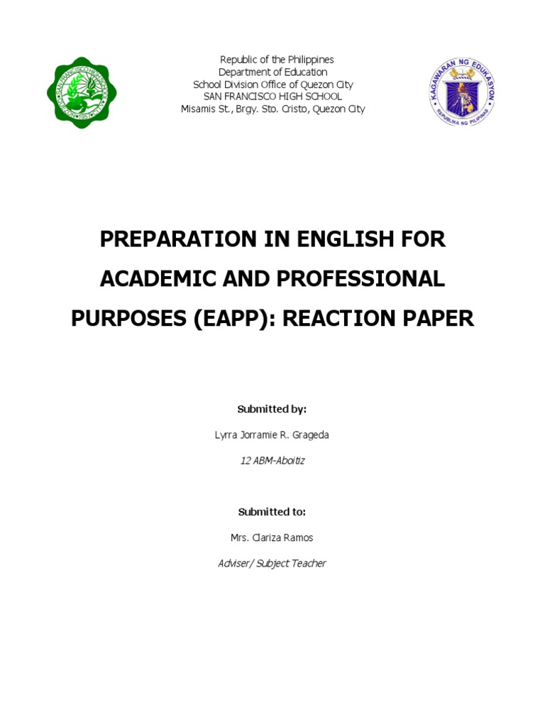 Reaction Paper | PDF | Global Warming | Sea