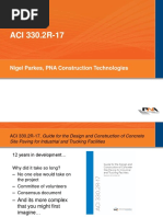 ACI 330R-08: Concrete Parking Design Guide | PDF | Road Surface | Concrete