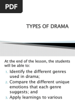 INTRODUCTION To Drama | PDF | Genre | Play (Theatre)