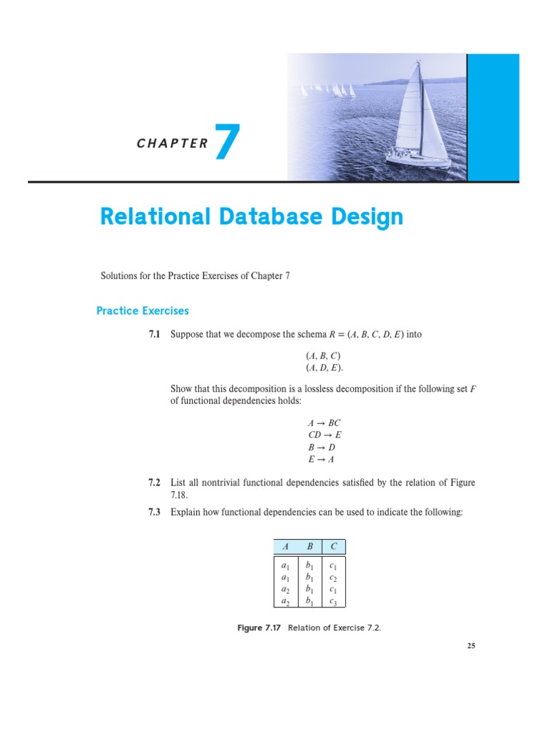 Relational Database Design: Practice Exercises | Download Free PDF ...