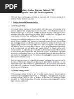 Faculty Teaching Load Guidelines | PDF | Course Credit | Academic Term