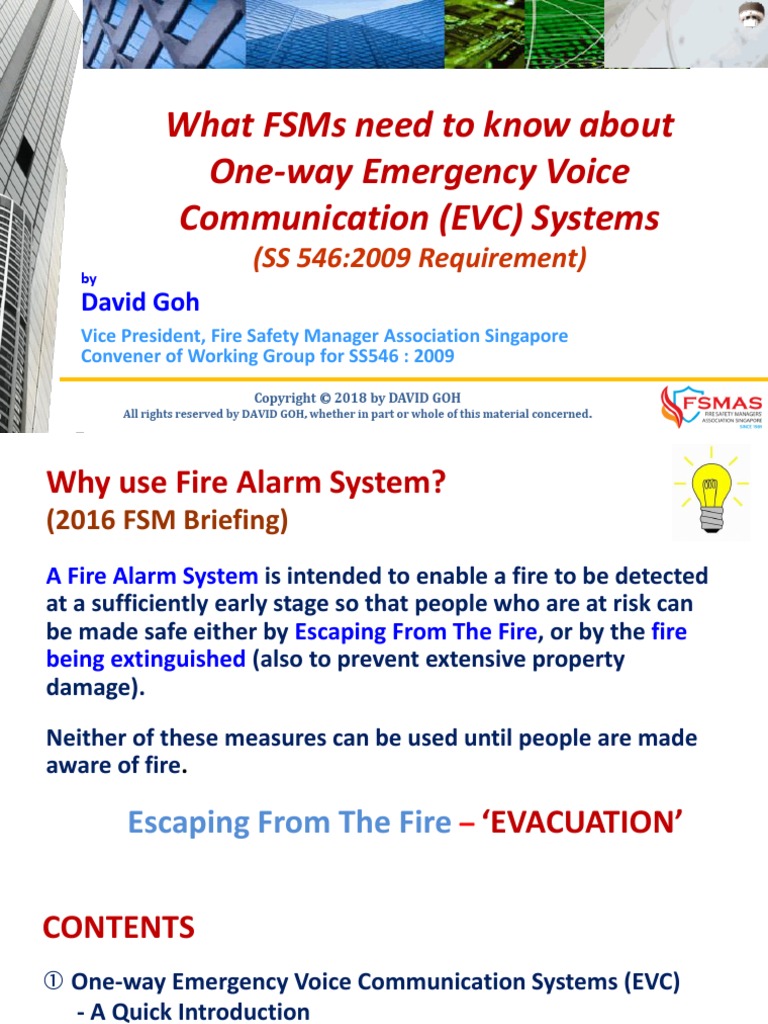 What Fsms Need To Know About One-Way Emergency Voice Communication (Evc ...