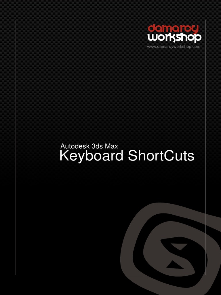 Autodesk 3ds Max Keyboard ShortCuts PDF | PDF | Autodesk 3ds Max ...