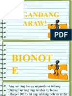 Bio Note Examples | PDF
