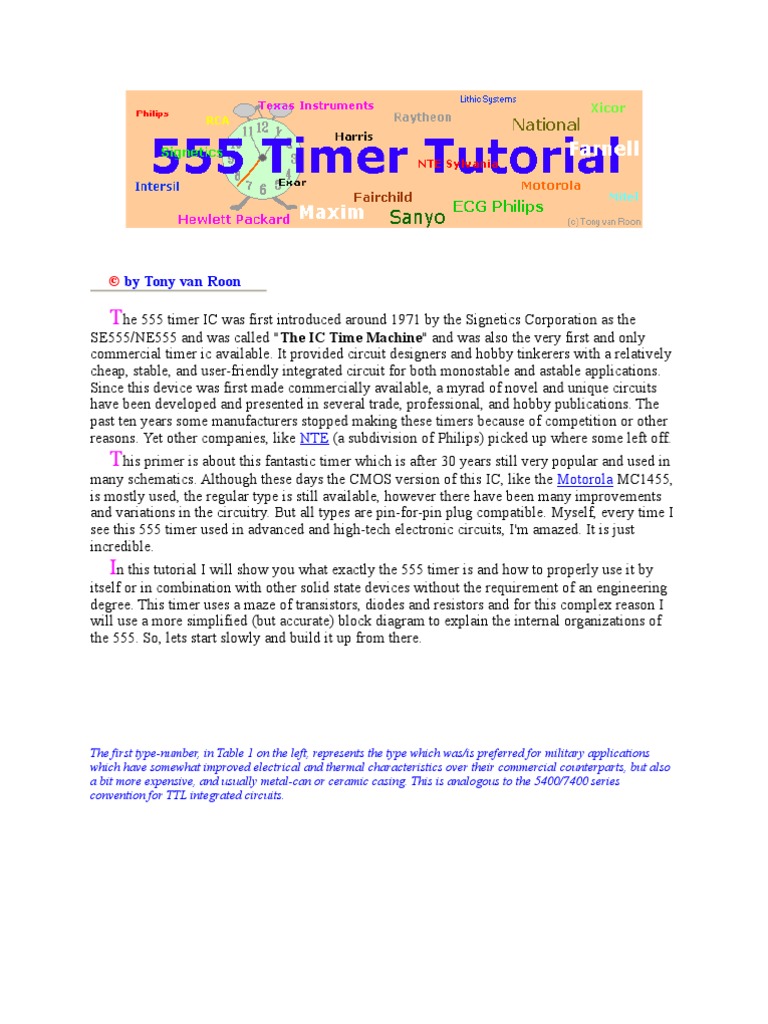 By Tony Van Roon: NTE Motorola | PDF | Capacitor | Electricity