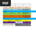 2025 2026 Class Schedule Pdf