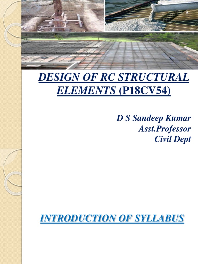 RCC Unit-1 PDF | PDF | Reinforced Concrete | Concrete