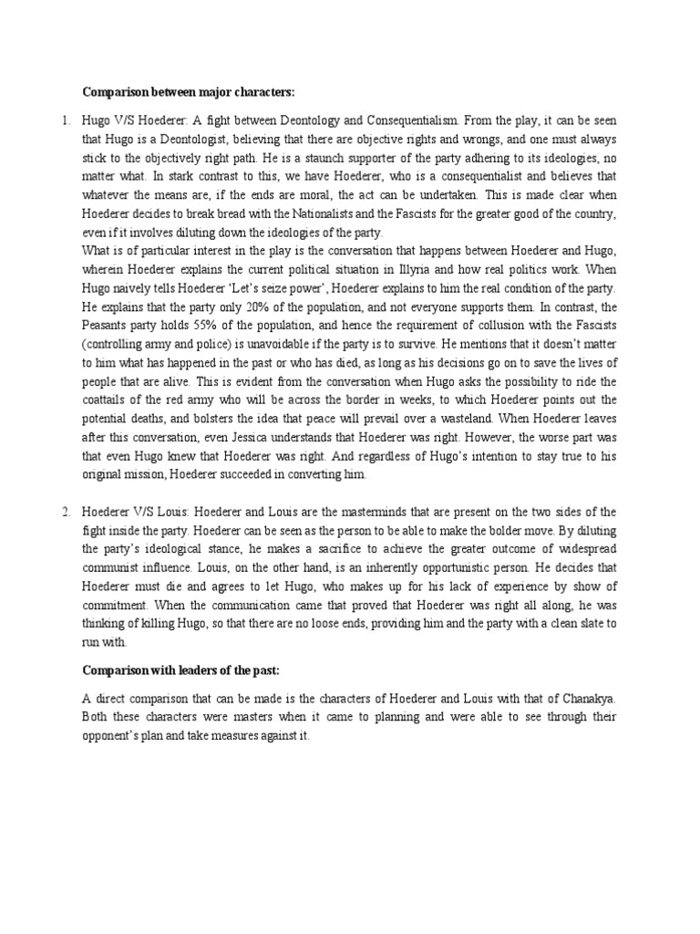 Dirty Hands Analysis | PDF | Philosophical Theories | Social Institutions