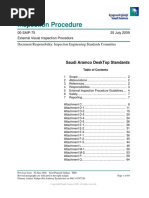 SAEP-1150 Inspection Coverage On Projects | PDF | Nondestructive ...