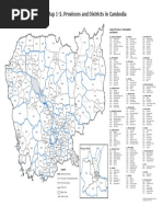 Phnom Penh Districts and Communes Map | PDF