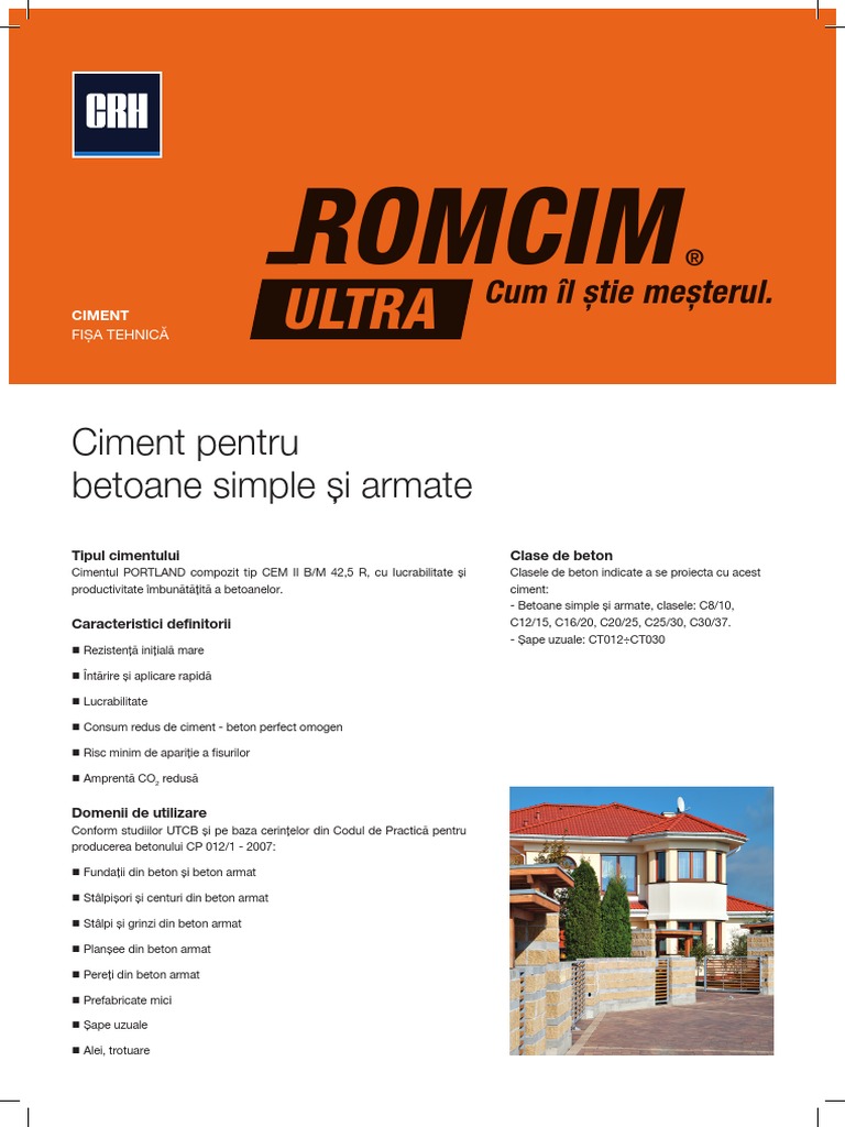 Romcim Ultra | PDF