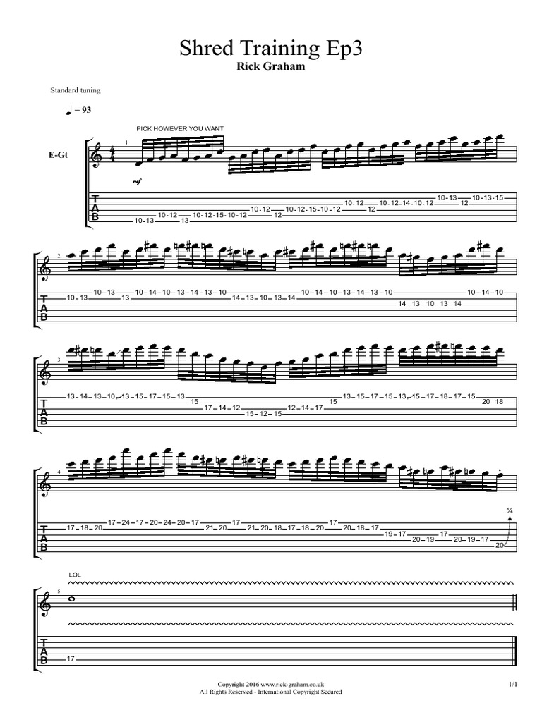 ShredTrainingEp3 PDF | PDF | Freedom Of Expression Law | Copyright Law