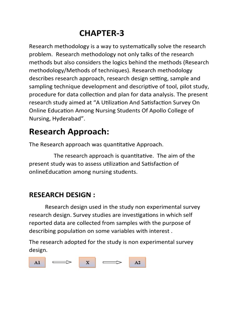 CHAP3 Final Docmnt | PDF | Statistics | Research Design
