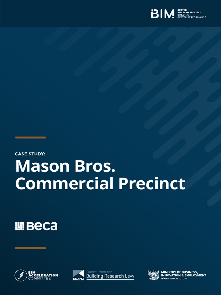 8 BIMinNZ Case Study Mason Brothers V6 | PDF | Building Information ...
