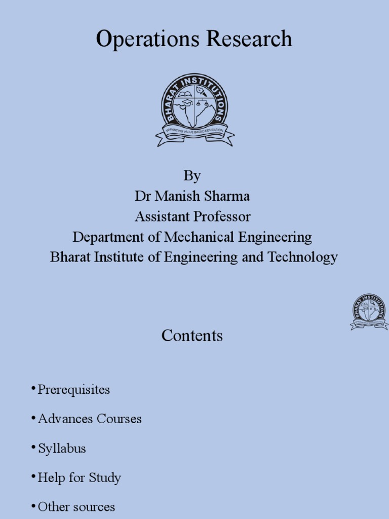 Preamble | PDF | Dynamic Programming | Applied Mathematics