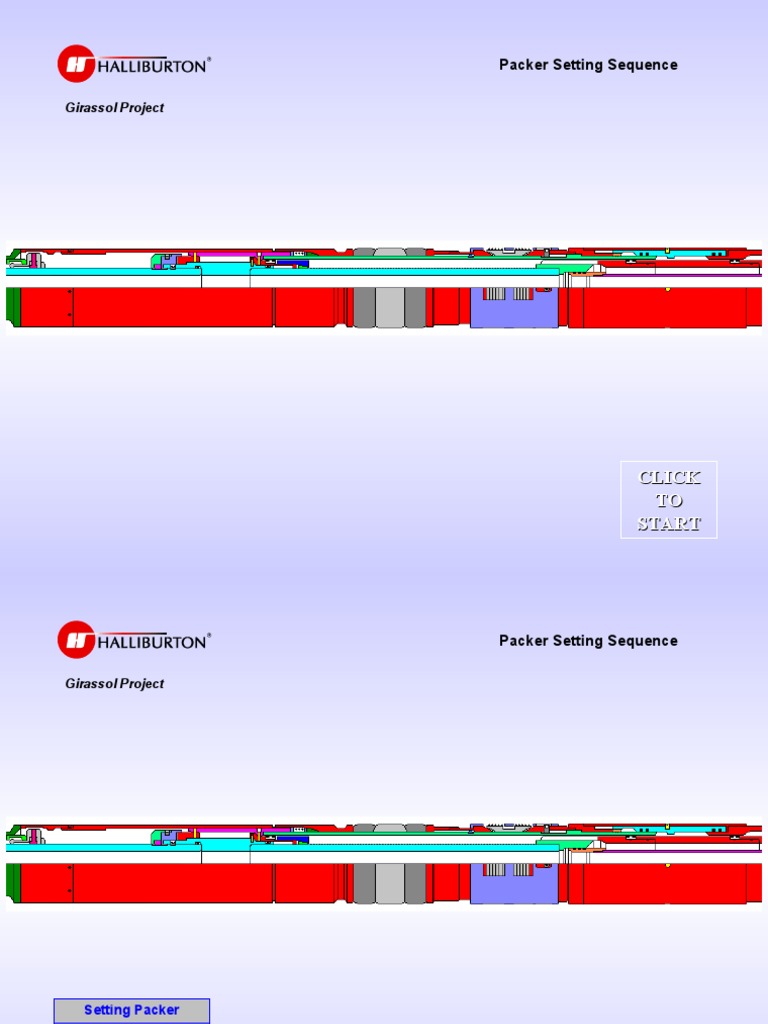 Packer Setting Sequence Steps | PDF