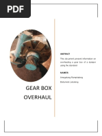 Gearbox Overhaul and Repair Guide | PDF | Pipe (Fluid Conveyance ...