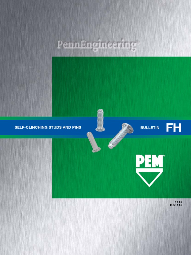 Conditii de Montare PEM - A4 | PDF | Sheet Metal | Stainless Steel