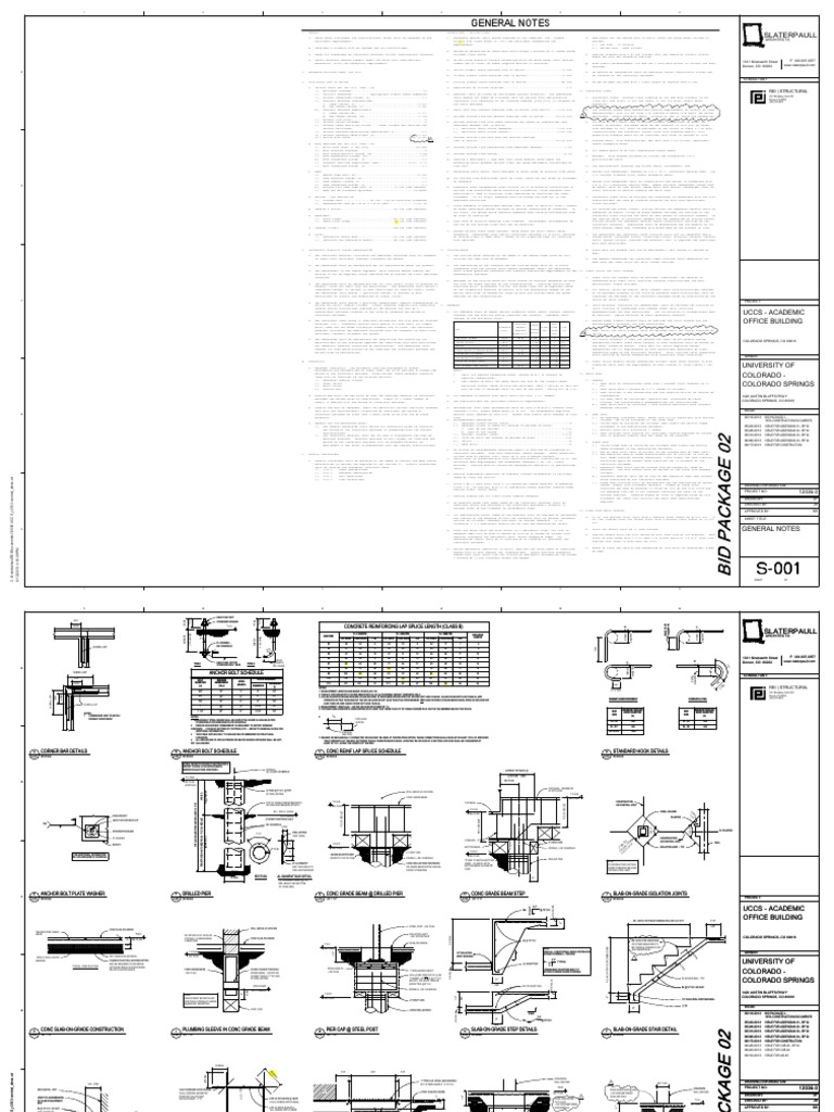 Structural - AOB | PDF | Structural Steel | Concrete