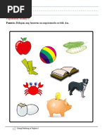 Letrang Y worksheets | PDF
