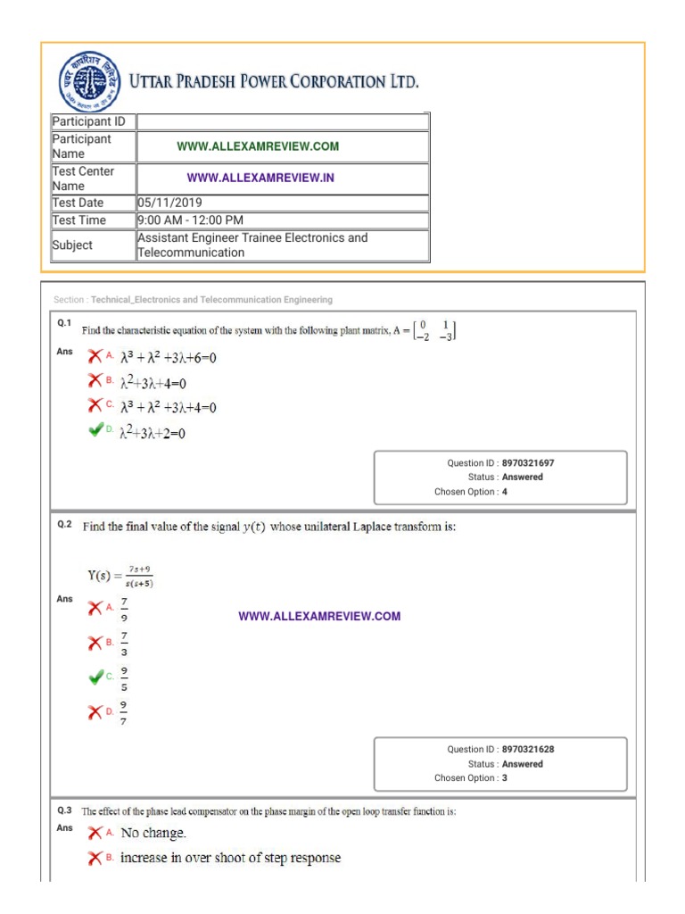 Participant ID Participant Name Test Center Name Test Date 05/11/2019 ...