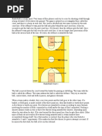 Tchoukball Game Rules and Scoring | PDF