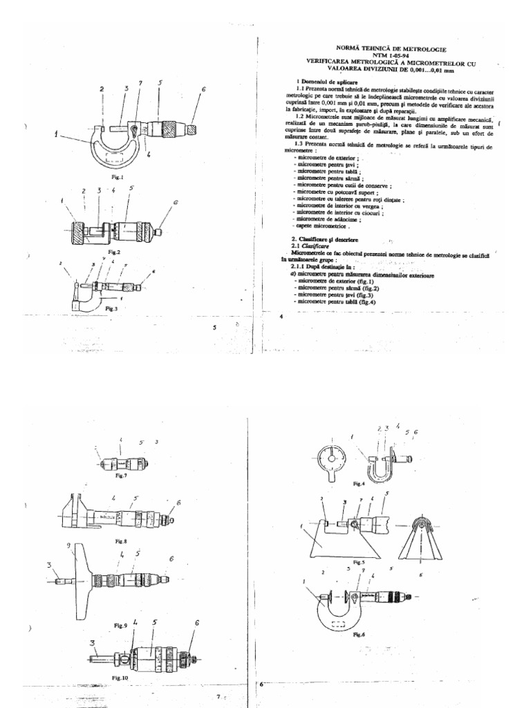 NTM 1-05-94 - Micrometru | PDF