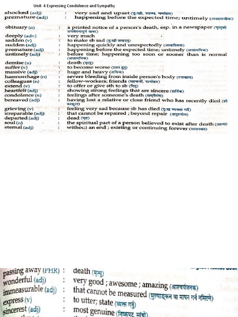 Expressing Condolences and Offering Comfort | PDF | Sympathy | Prayer
