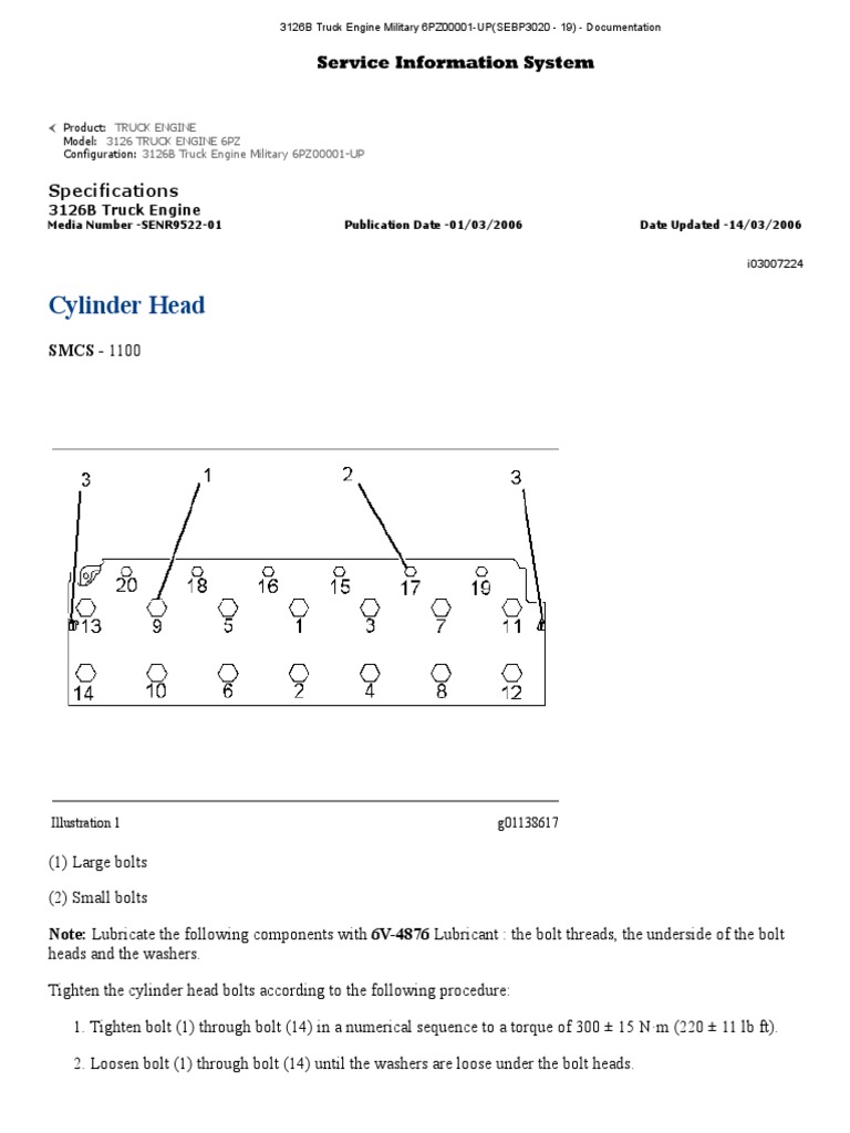 Cylinder Head 3126B | PDF | Engine Technology | Vehicle Technology