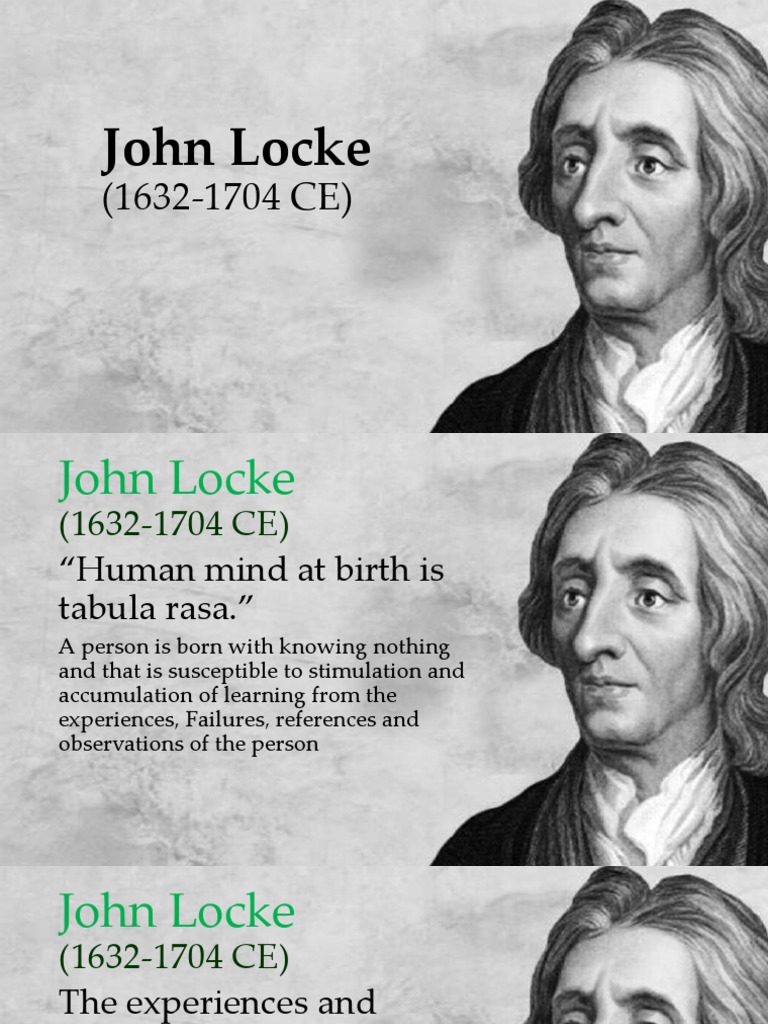 John Locke Tabula Rasa