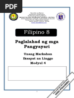 Filipino Grade 8 1st Quarter | PDF