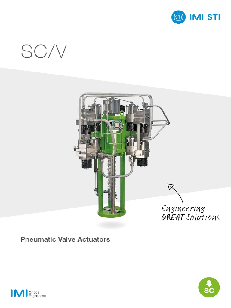 IMI - STI - Product - SCV Series | PDF | Valve | Actuator