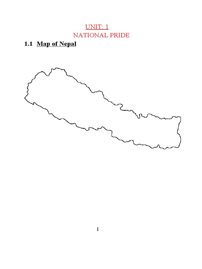 Map of Nepal | PDF