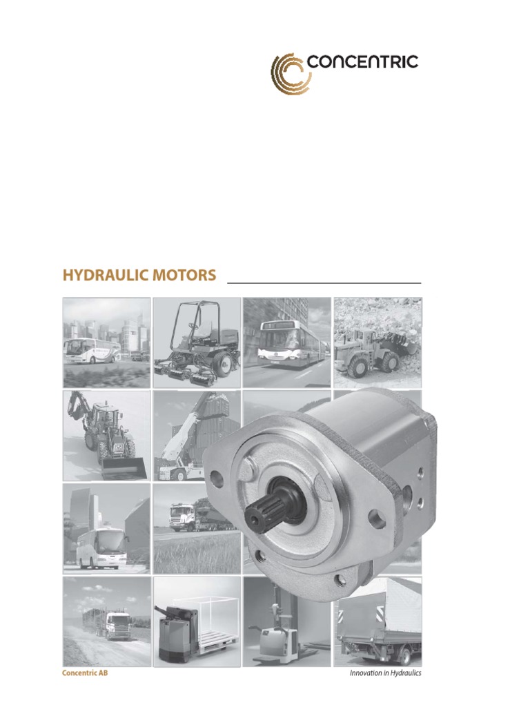 Hydraulic Motors: Concentric AB | PDF | Valve | Horsepower