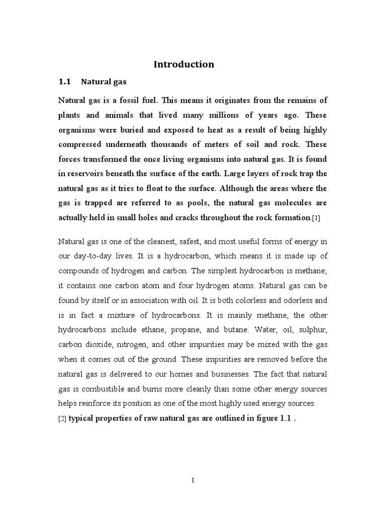 Natural Gas | PDF | Liquefied Natural Gas | Natural Gas