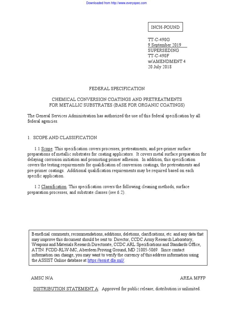 TT C 490G | Download Free PDF | Corrosion | Paint