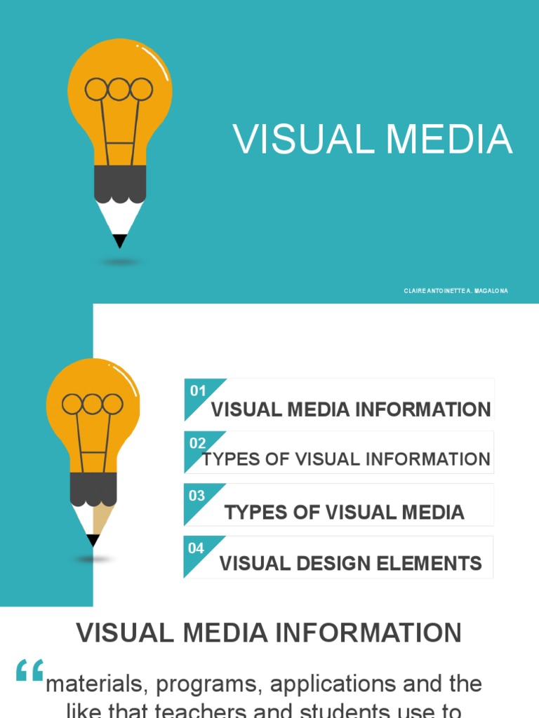 Visual Media Mil SHS | PDF | Color | Infographics